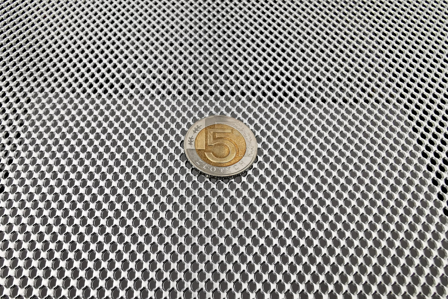 Siatka cięto-ciągniona ALUMINIOWA Q5 5 x 4 x 0,8 x 1 | 1000 x 2000 mm ...